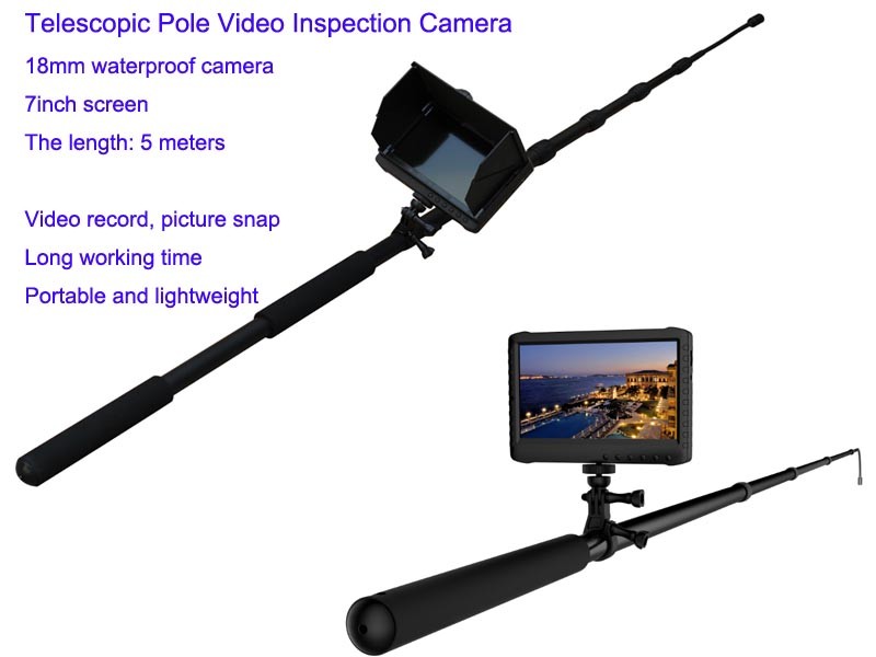 Truck Rail Tanker Inspection System Articulating Light Pole Camera FLX ...