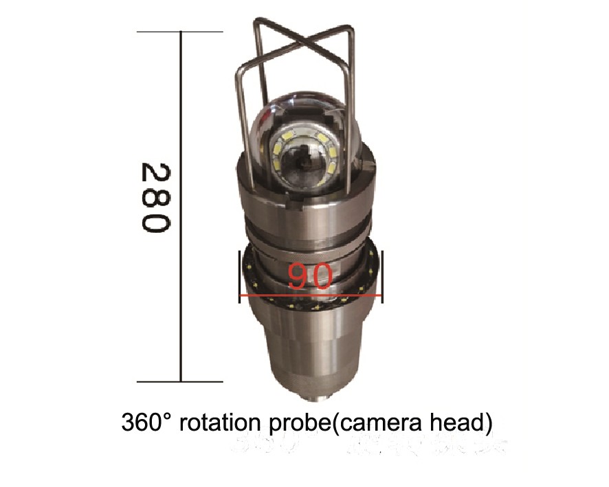 100m Manual Winch Borehole Logging Systems Well logging Image Logging ...