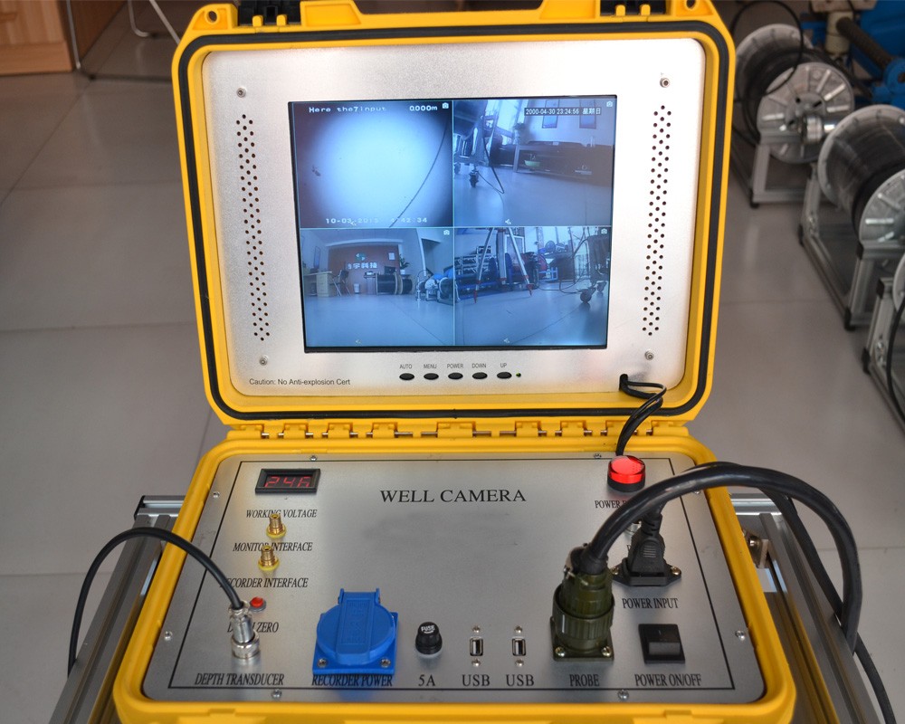 Dual Borehole Geophysical Survey Downhole Imaging Camera Waterwell ...
