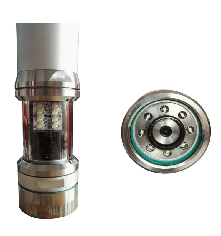 1000ft Dual Downhole Camera with LED & Side View Focus Adjustable FLX ...