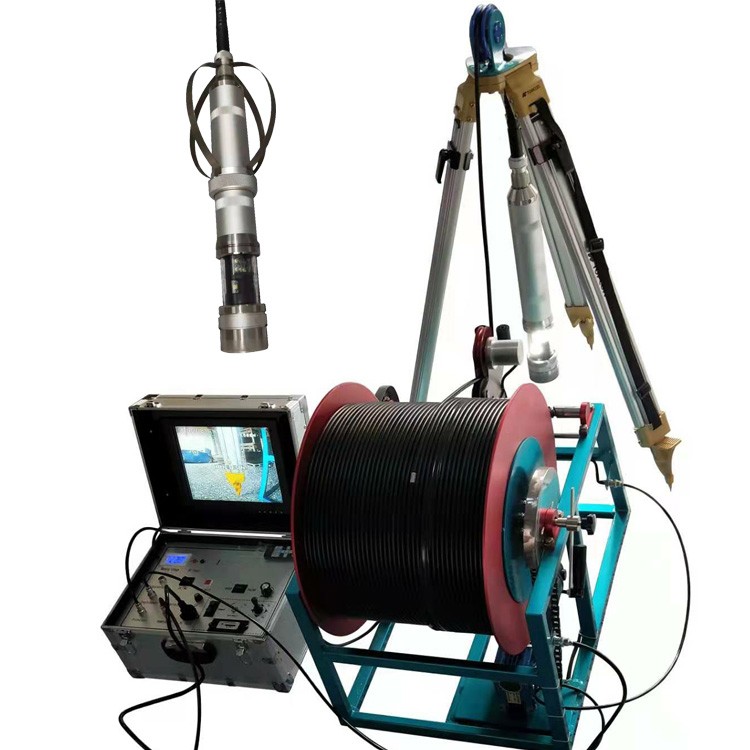800m Dual Borehole Camera Water Well Camera With Auto Spooling Electric ...